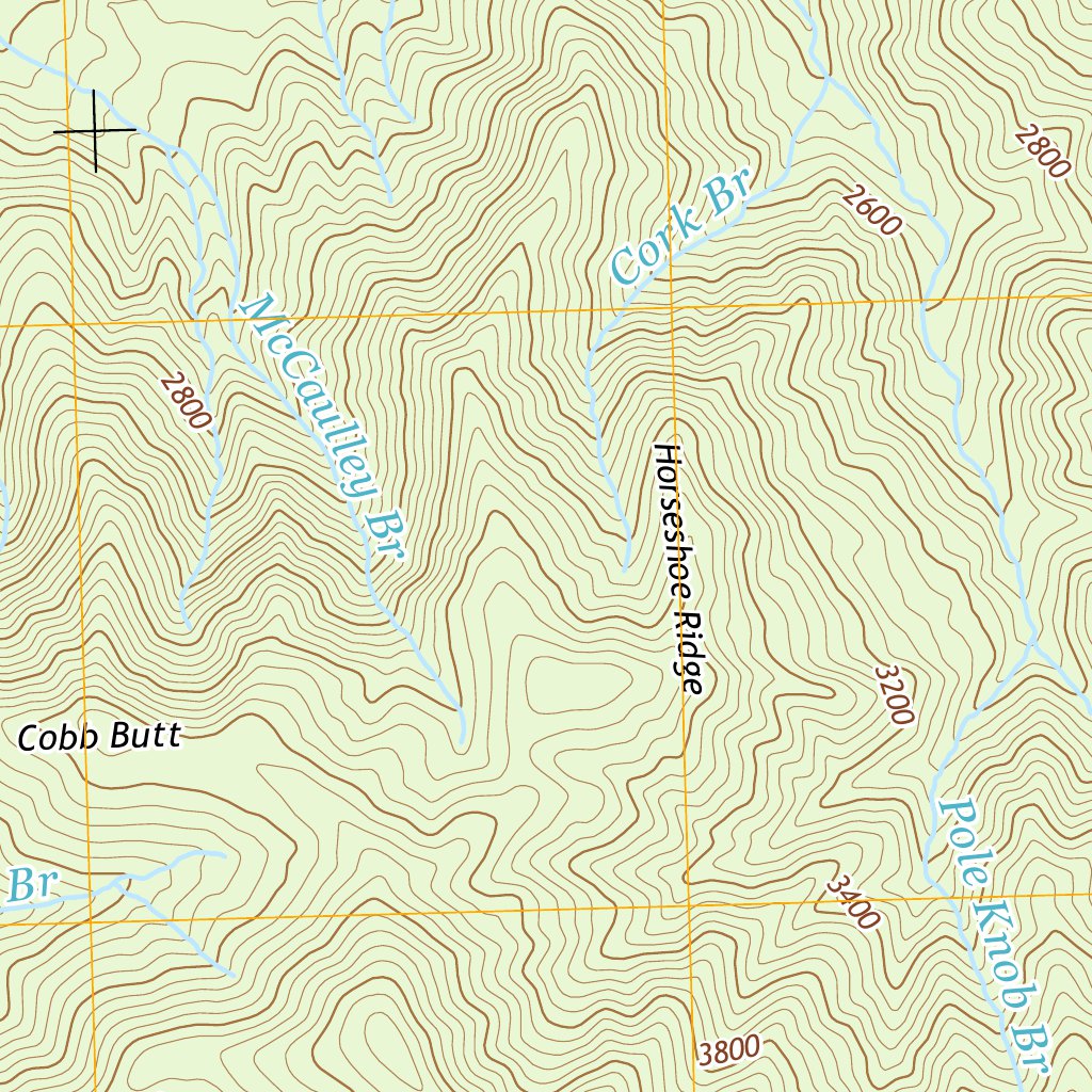 Smoky Mountains Topographic Map National Geographic Great Smoky