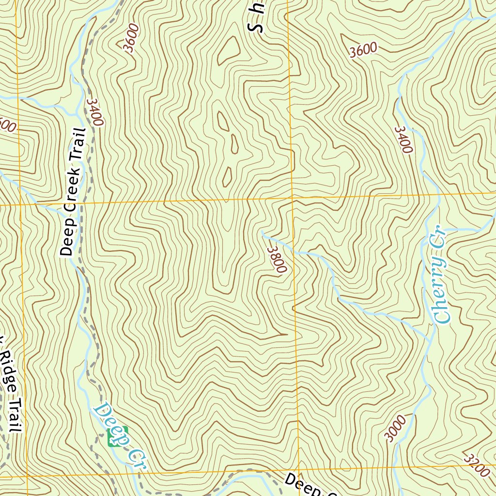 NPS/USGS 2016 Clingmans Dome Topographic Map by Great Smoky Mountains ...