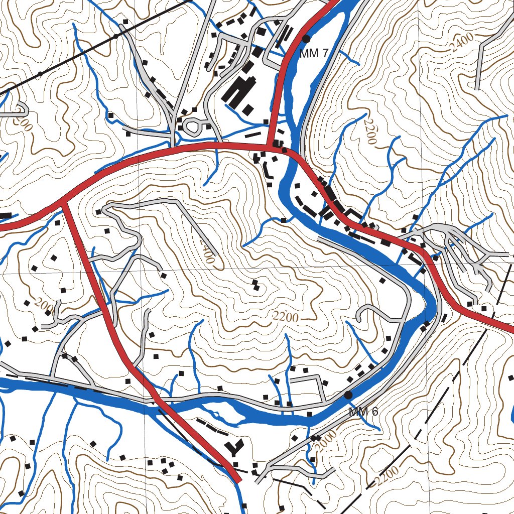 NPS Whittier 2017 Map by Great Smoky Mountains National Park | Avenza Maps