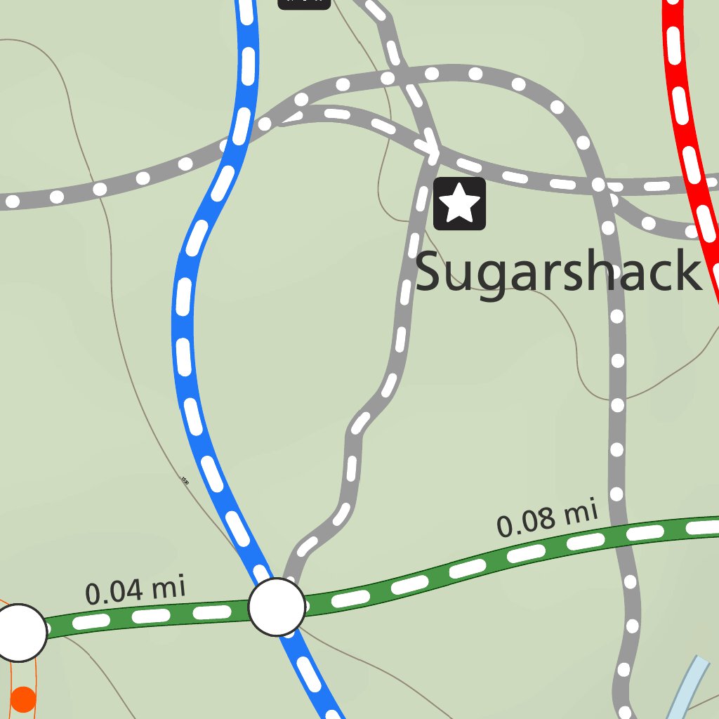 New Land Trust Trail Map by Green Goat Maps | Avenza Maps