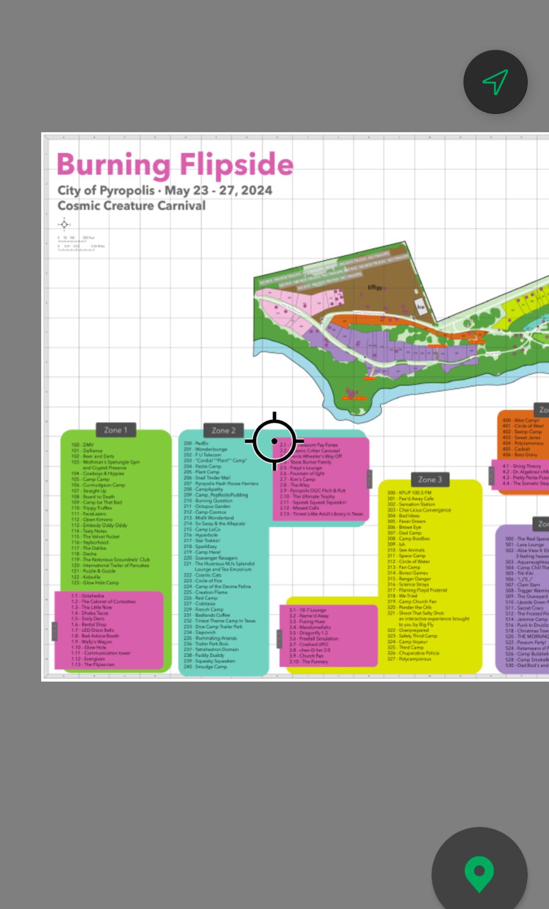 2024 Flipside Safety Map Geo Referenced by GregWithOneG | Avenza Maps