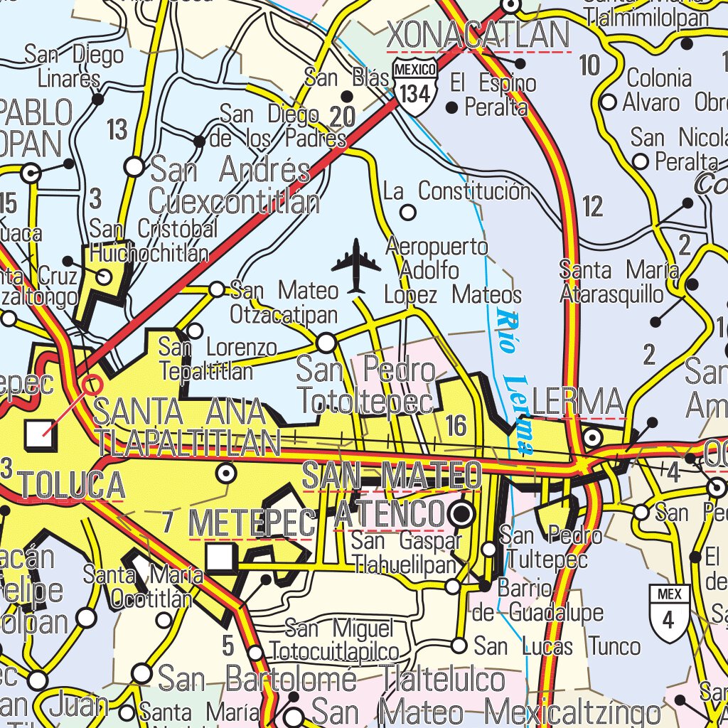 México / Estado / 15 Map by Guia Roji | Avenza Maps