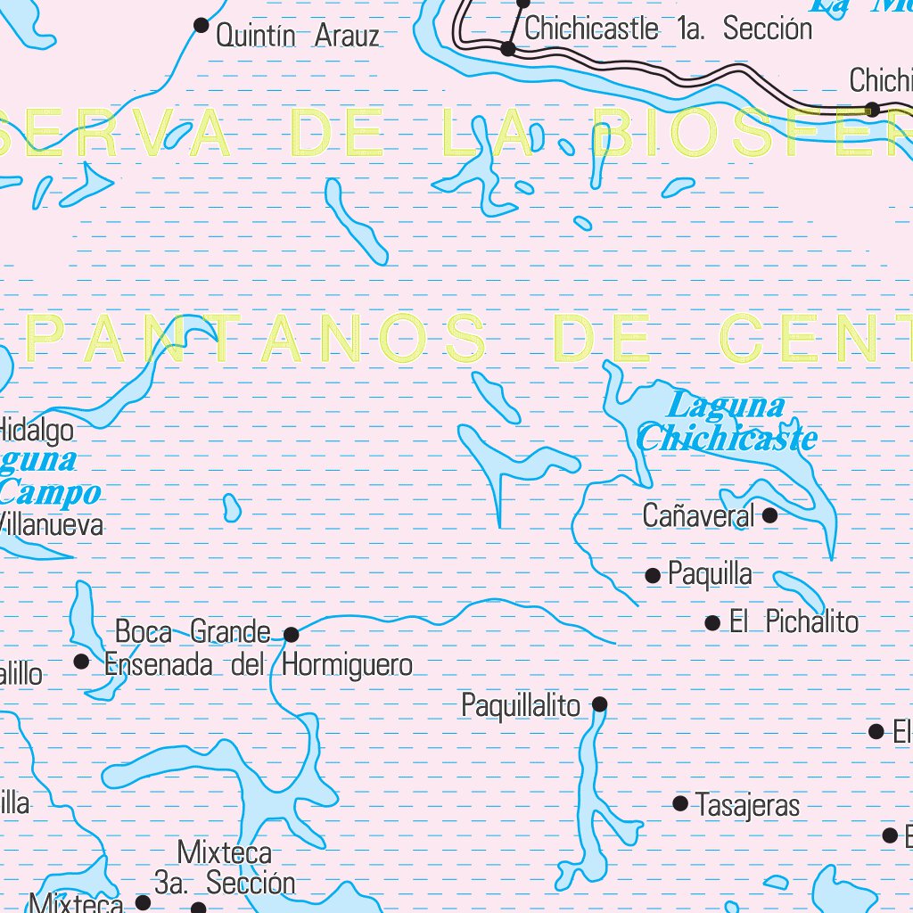 Tabasco / Estado / 27 Map by Guia Roji | Avenza Maps