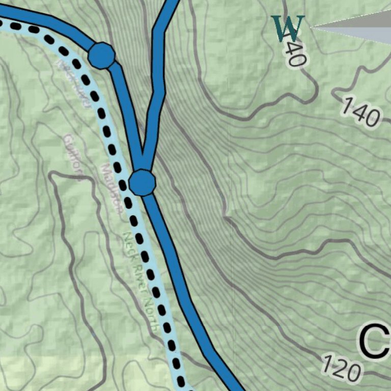 GLCT Neck River North Trail Map by Guilford Land Conservation Trust ...