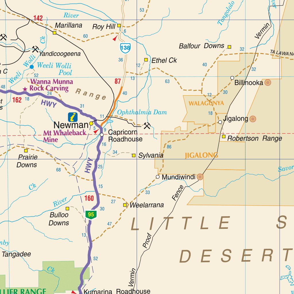 UBD-Gregory's Western Australia State Map by Hardie Grant Explore ...