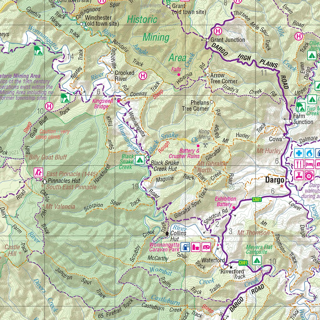 Hema - High Country Victoria West Map by Hema Maps | Avenza Maps