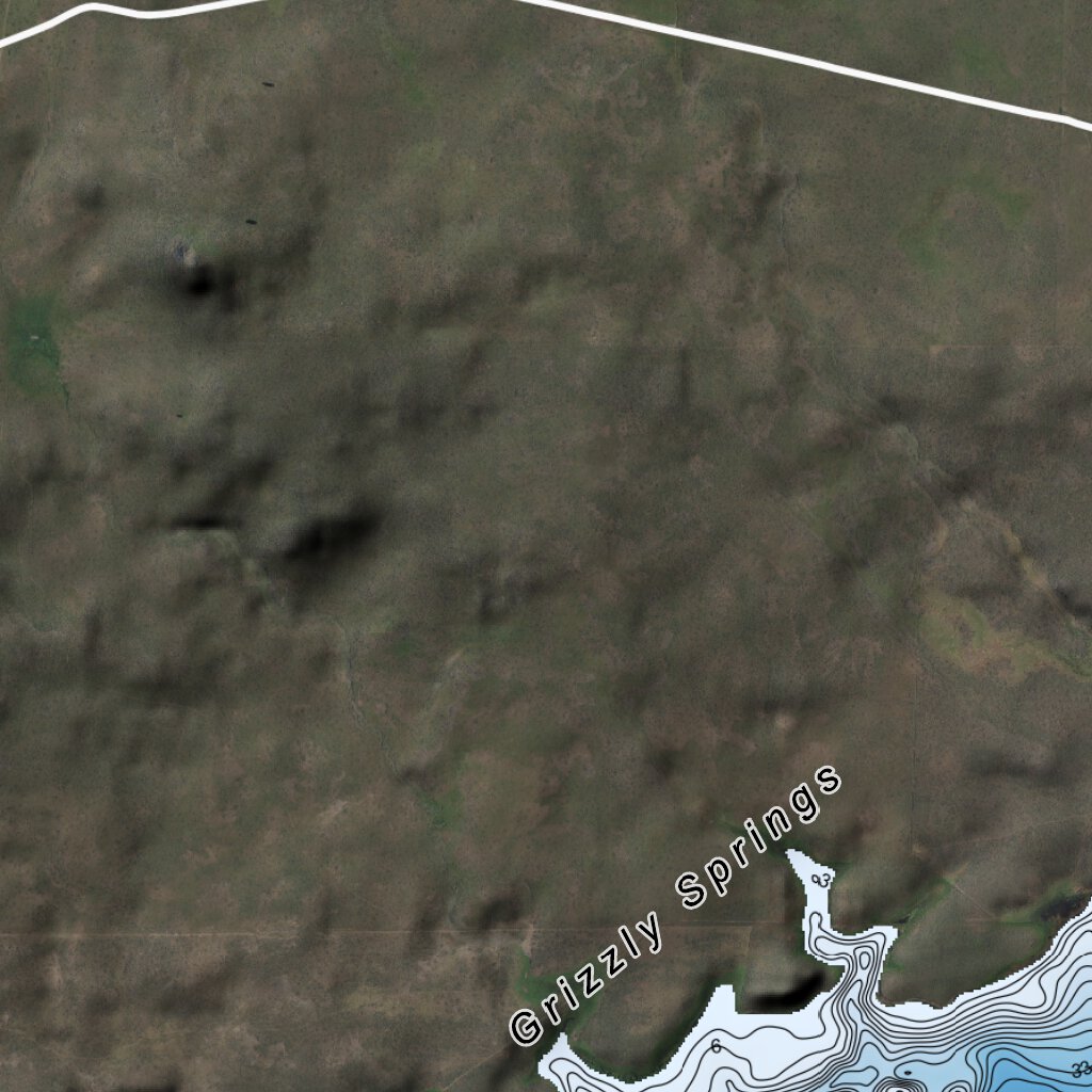 Island Park Reservoir, ID, Bathymetry (Depth) and Recreation Map by ...