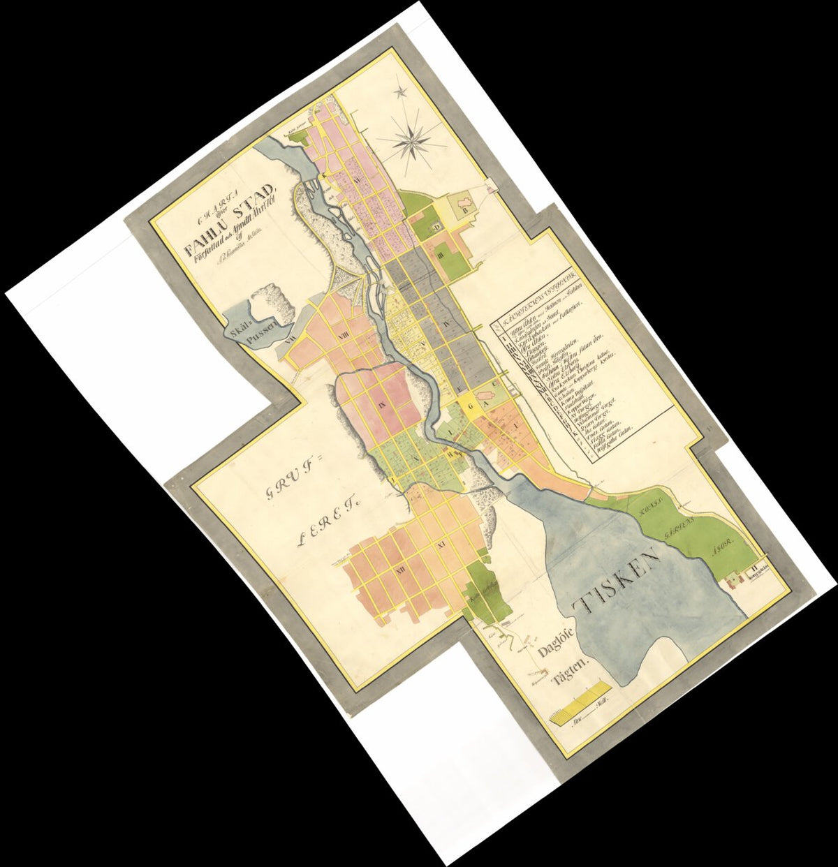 U9-1.1 Falu stad Map by Historical GIS maps | Avenza Maps