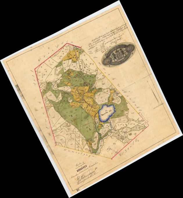 13-abi-25 Börsered Map by Historical GIS maps | Avenza Maps