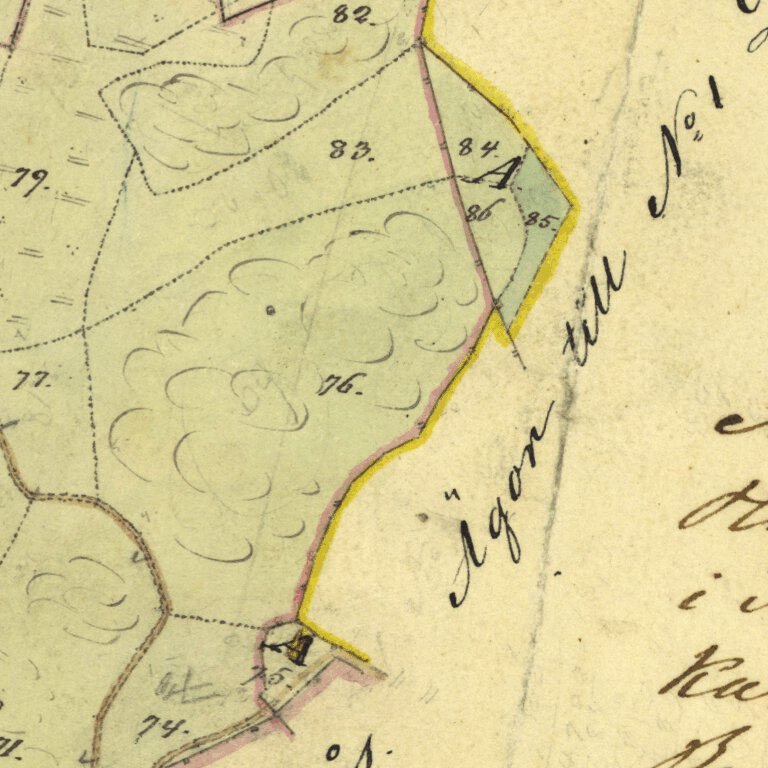 13-dag-9b Bråtared Ögärde Map by Historical GIS maps | Avenza Maps