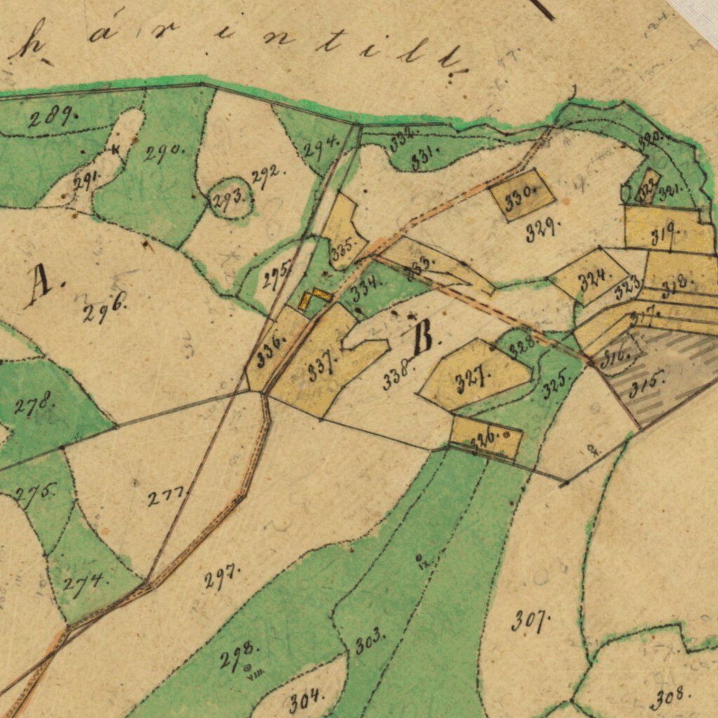 13-gäl-47 Gallagärde Map by Historical GIS maps | Avenza Maps