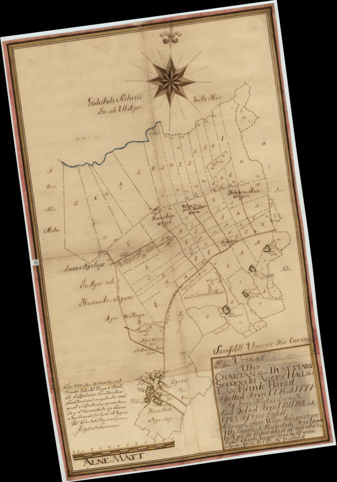 13-hun-3 Vägdelning Map by Historical GIS maps | Avenza Maps