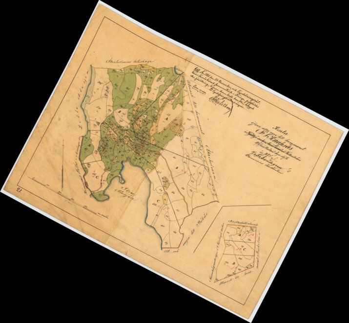 13-käl-21 Knappås Map by Historical GIS maps | Avenza Maps