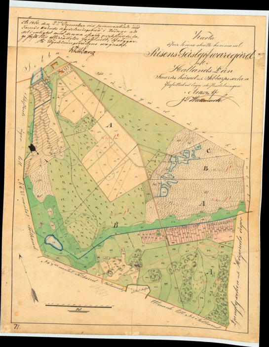 13-sib-71 Risen Map by Historical GIS maps | Avenza Maps