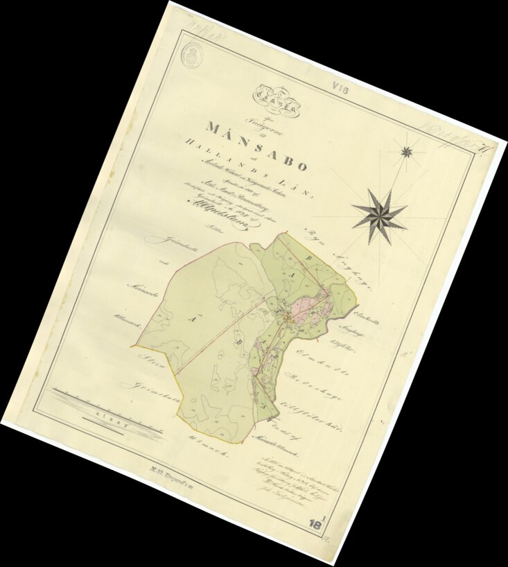 M32-18.1 Månsabo Map by Historical GIS maps | Avenza Maps