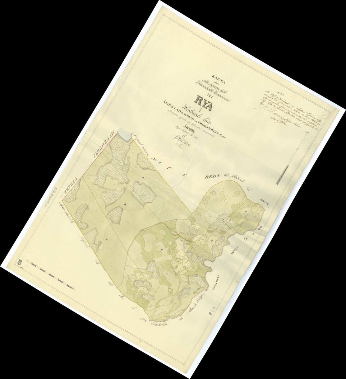 M32-19.1 Rya Map by Historical GIS maps | Avenza Maps