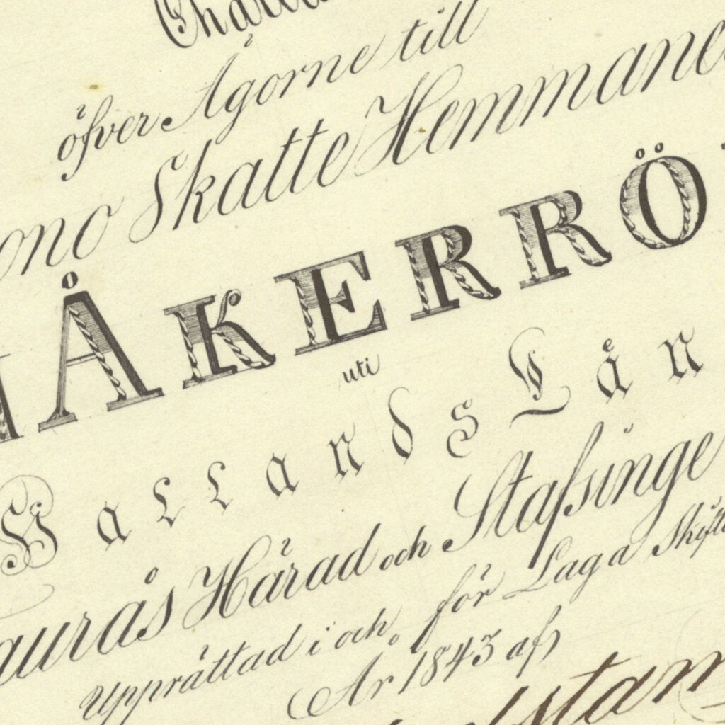 M60-2.2 Agerör Map by Historical GIS maps | Avenza Maps