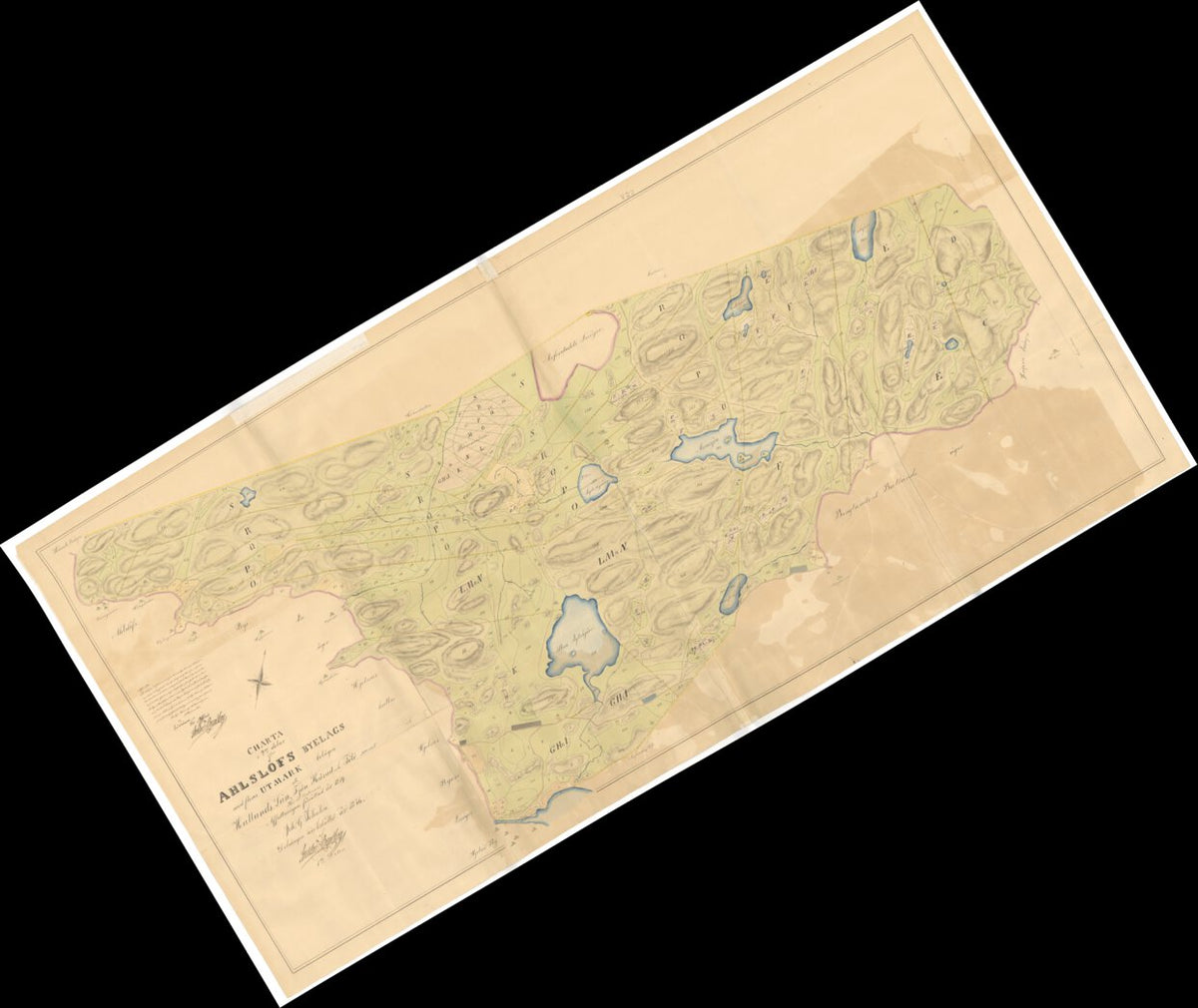M73-2.4b Alslöv Map by Historical GIS maps | Avenza Maps