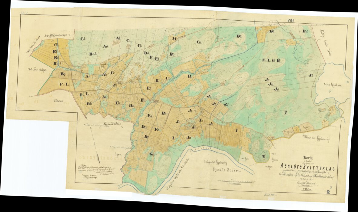 M73-2.7a Alslöv Map by Historical GIS maps | Avenza Maps