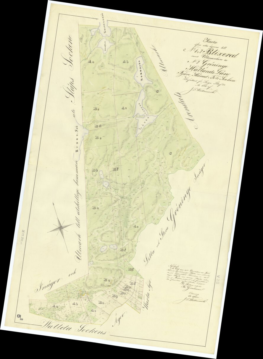 M73-5.2 Blixered Map by Historical GIS maps | Avenza Maps