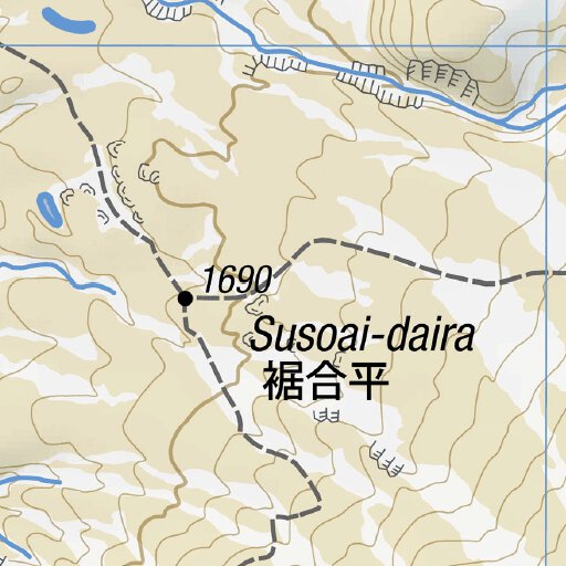 Asahidake Summit Hike Route (Hokkaido, Japan) Map by HokkaidoWilds.org ...