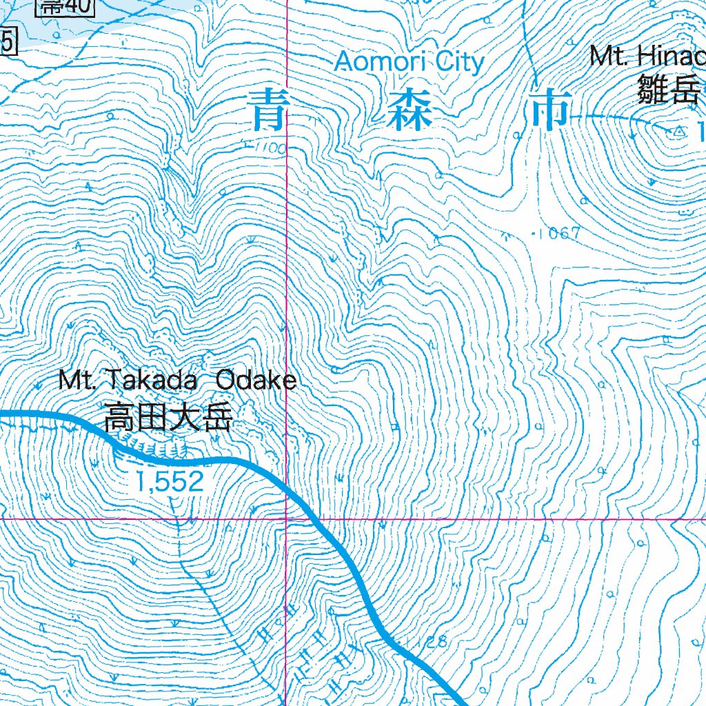 Hakkoda-san Ski Touring Map by Hakkoda Promotion Council by ...