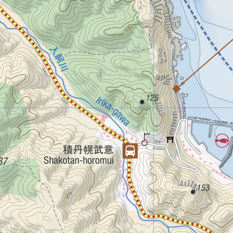 Map 1/2 - Irika to Bikuni Sea Kayaking (Shakotan Peninsula, Hokkaido ...