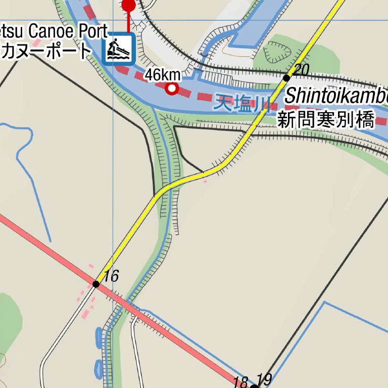 Map 11 - The Great Teshio River Canoe Journey (Hokkaido, Japan) by ...