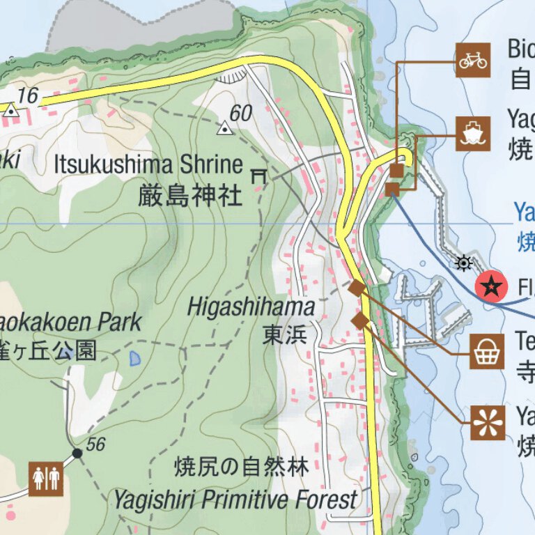 Map 2/2 - Teuri and Yagishiri Islands Hiking (Hokkaido, Japan) by ...