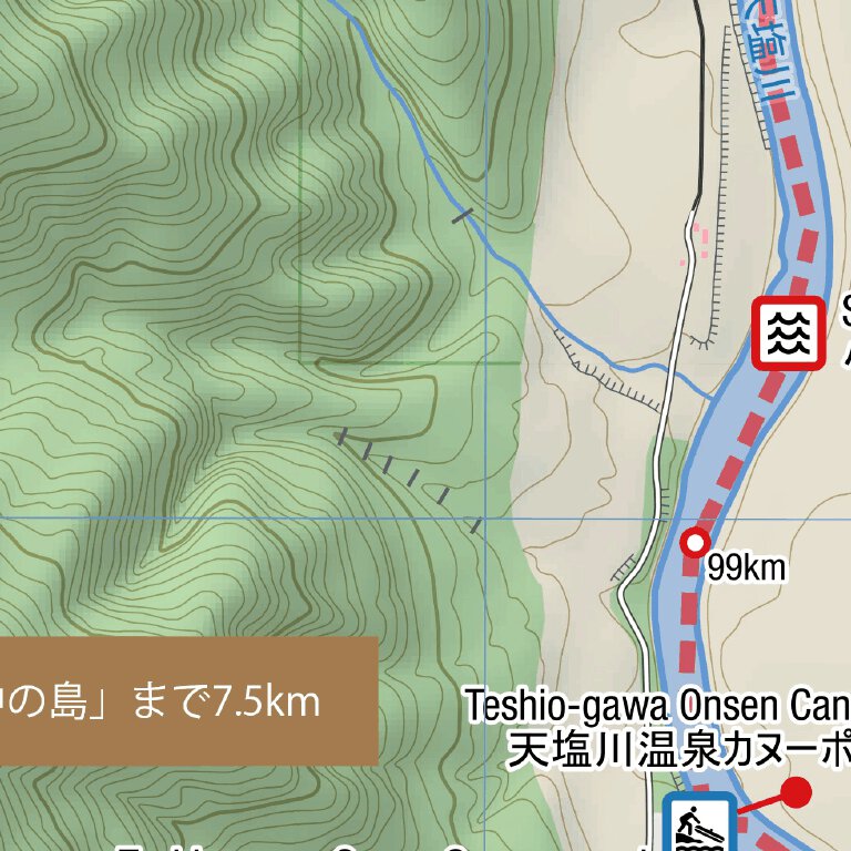 Map 7 - The Great Teshio River Canoe Journey (Hokkaido, Japan) by ...