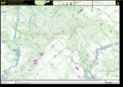 FN36UP Pied de la Montagne ((Hunt-A-Moose)) Map by Hunt-A-Moose ...