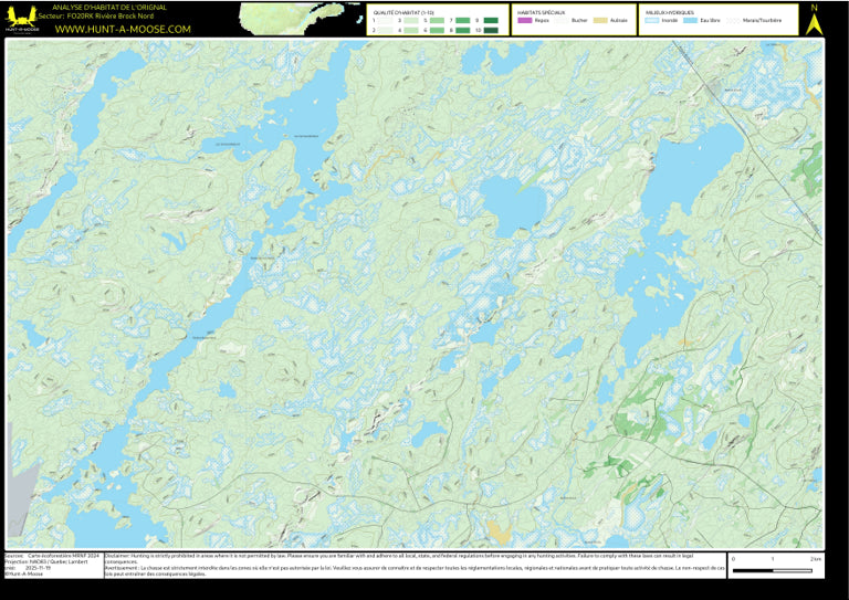 FO20RK Riviere Brock Nord ((Hunt-A-Moose)) Map by Hunt-A-Moose | Avenza ...