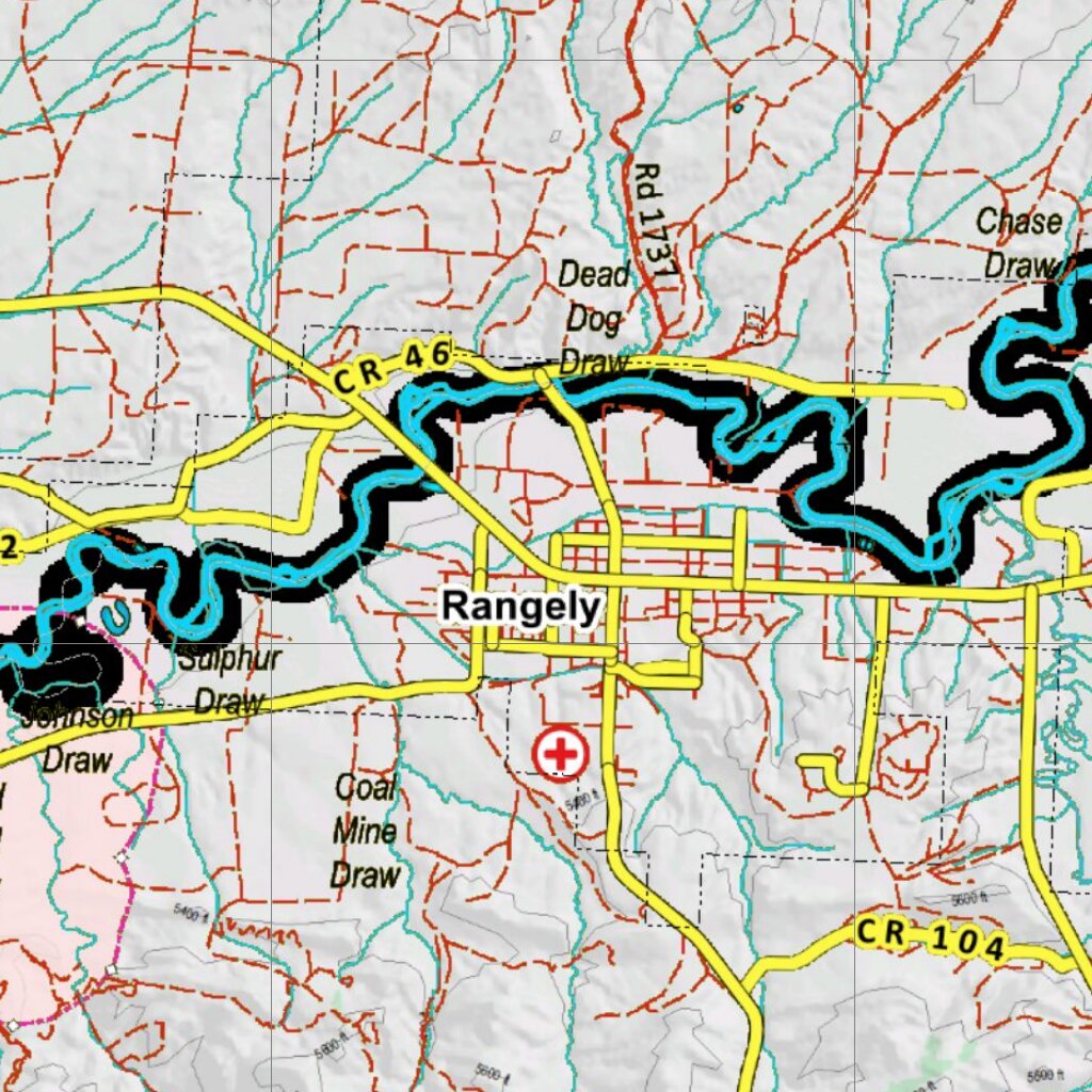 Colorado Unit 10 Recommended Archery Areas Map by HuntAI | Avenza Maps