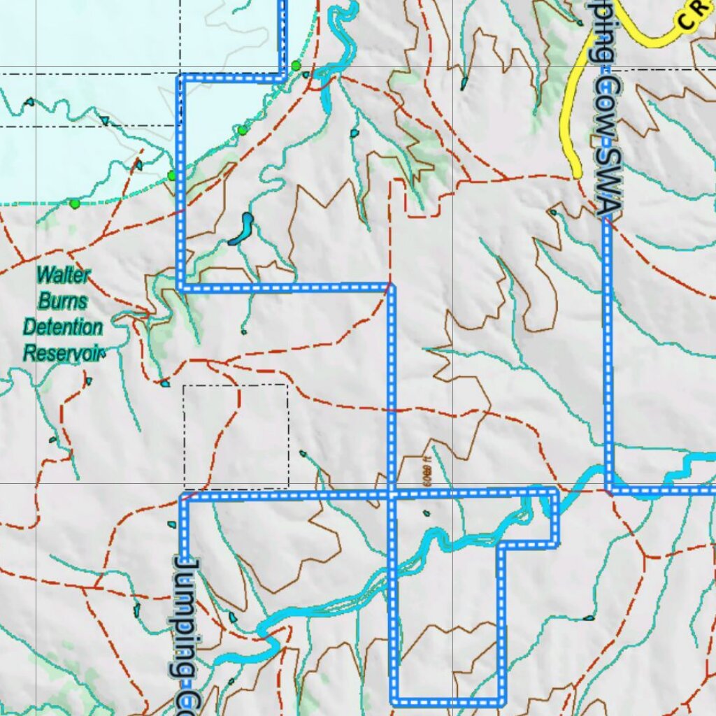 Colorado Unit 106 Recommended Archery Areas Map by HuntAI | Avenza Maps