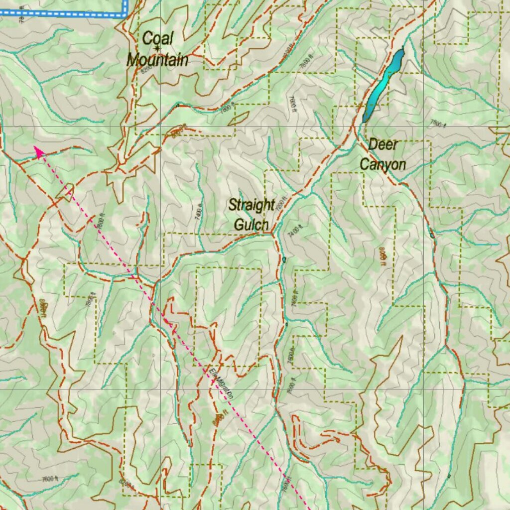 Colorado Unit 11 Second Rifle Recommendations Map by HuntAI | Avenza Maps