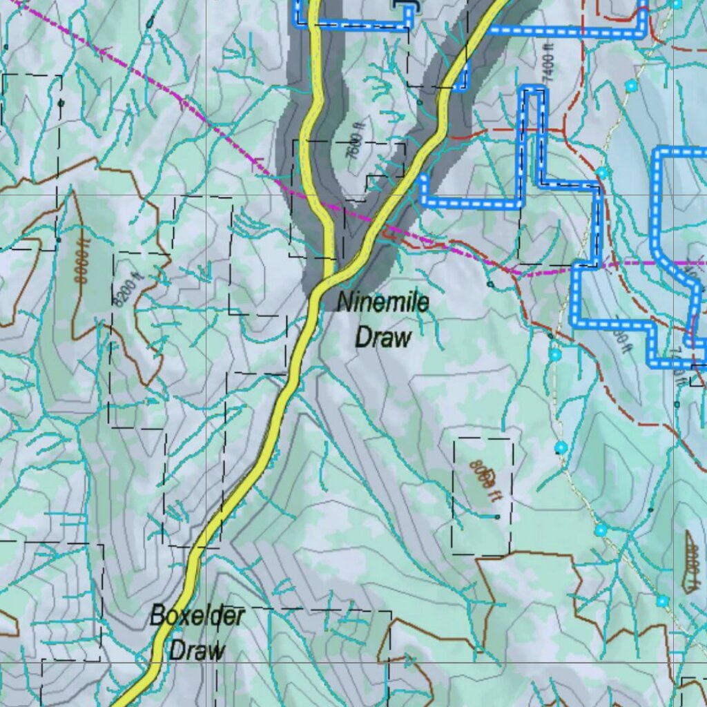 Colorado Unit 12 Recommendations for 3rd and 4th Rifle Map by HuntAI ...