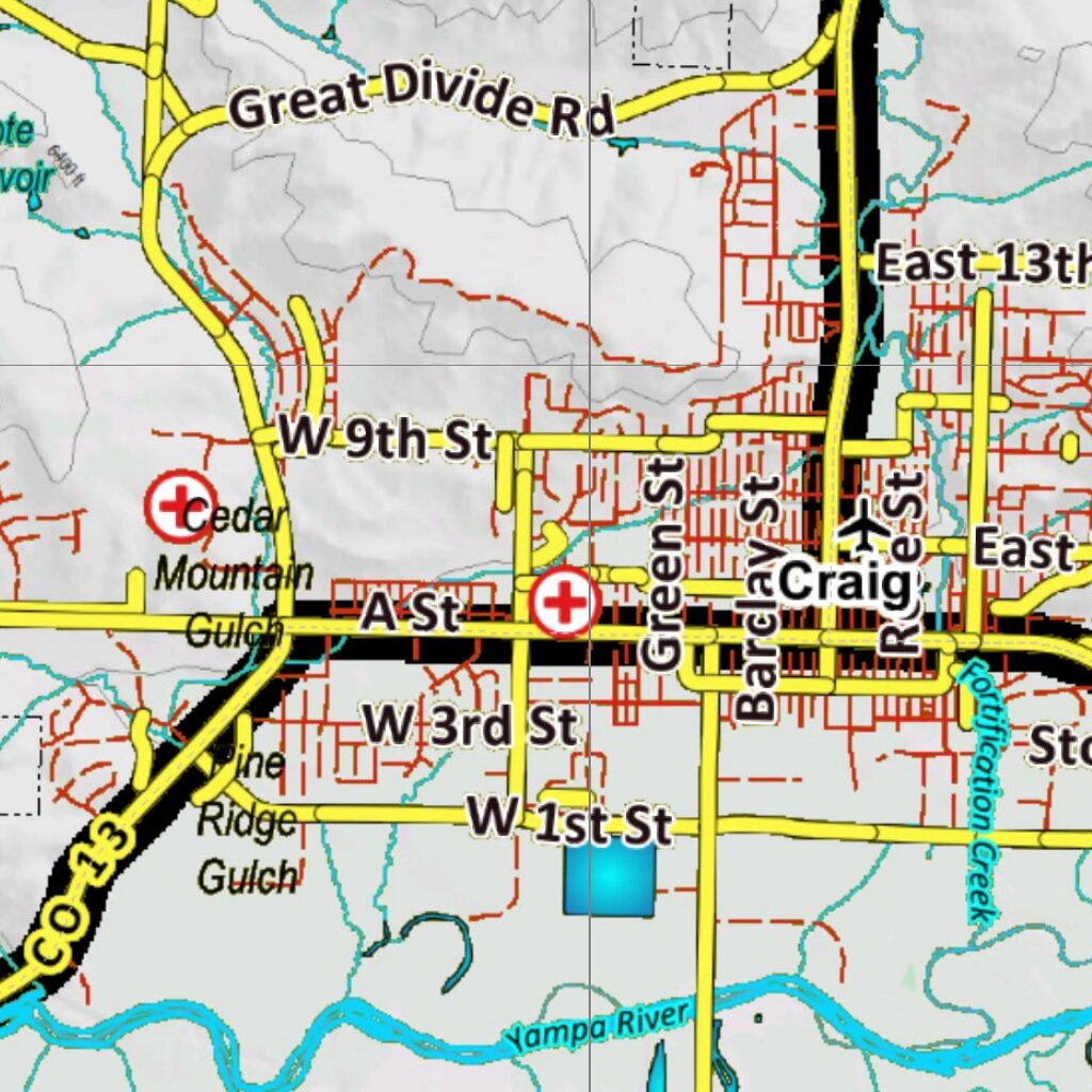 Colorado Unit 13 Muzzleloading Area Recommendations Map by HuntAI ...