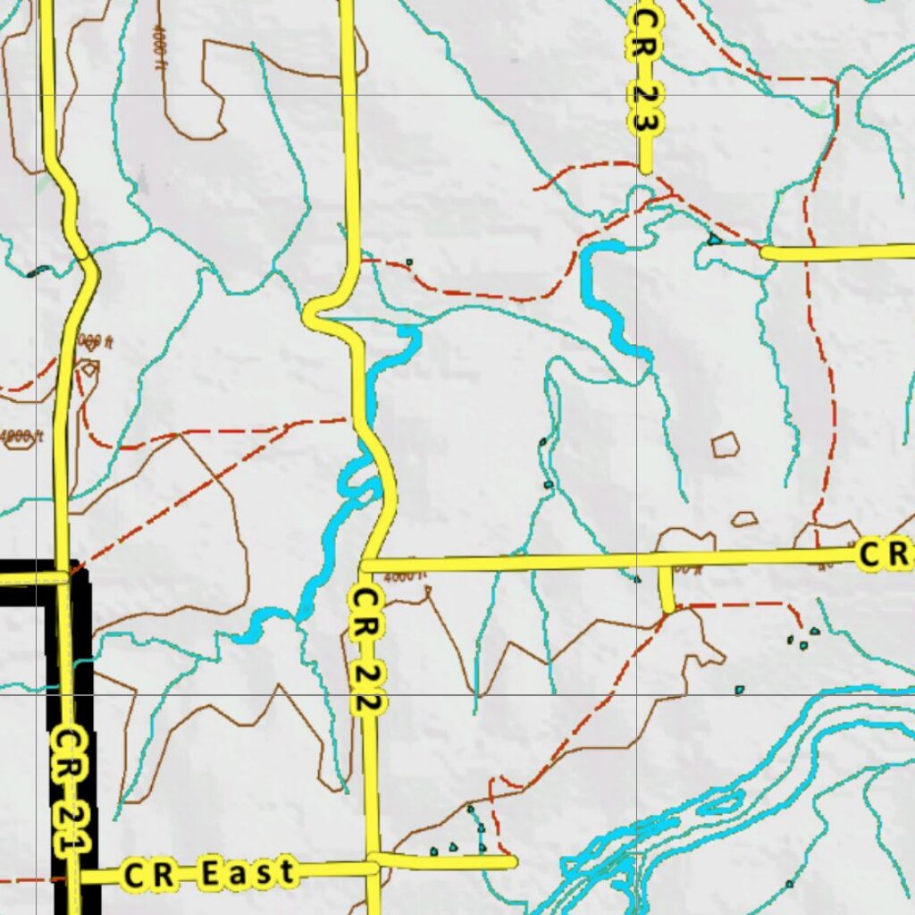 Colorado Unit 132 Recommended First Rifle Areas Map by HuntAI | Avenza Maps