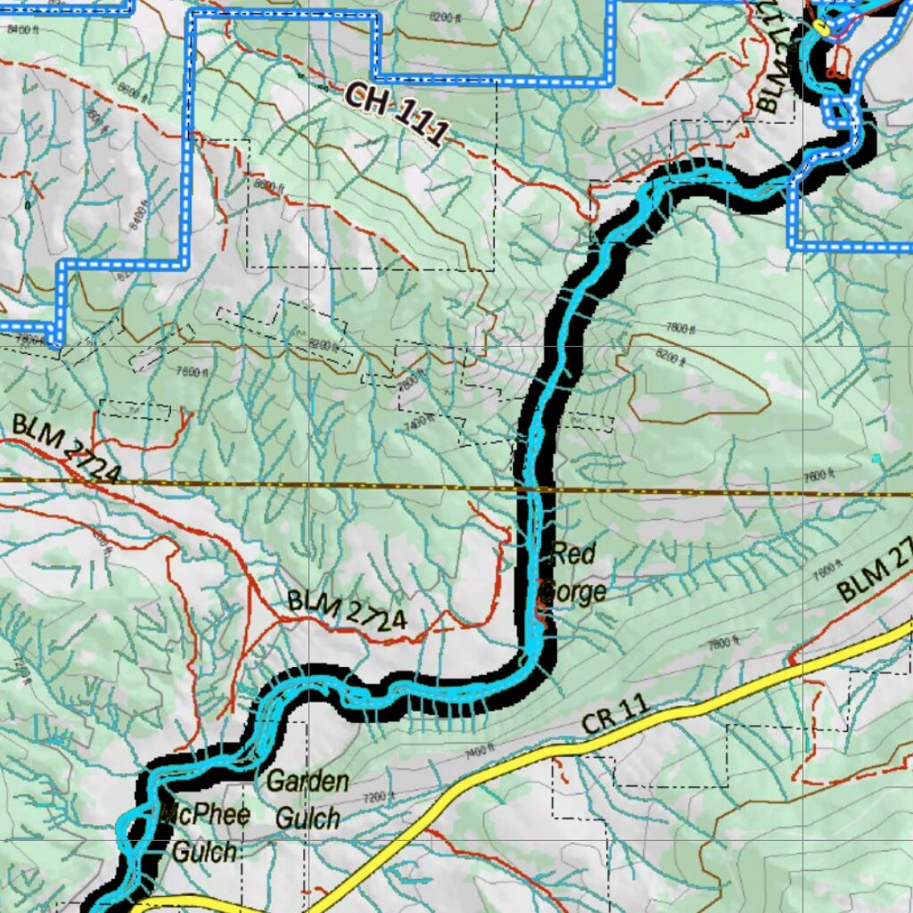 Colorado Unit 15 Muzzleloading Area Recommendations Map by HuntAI ...