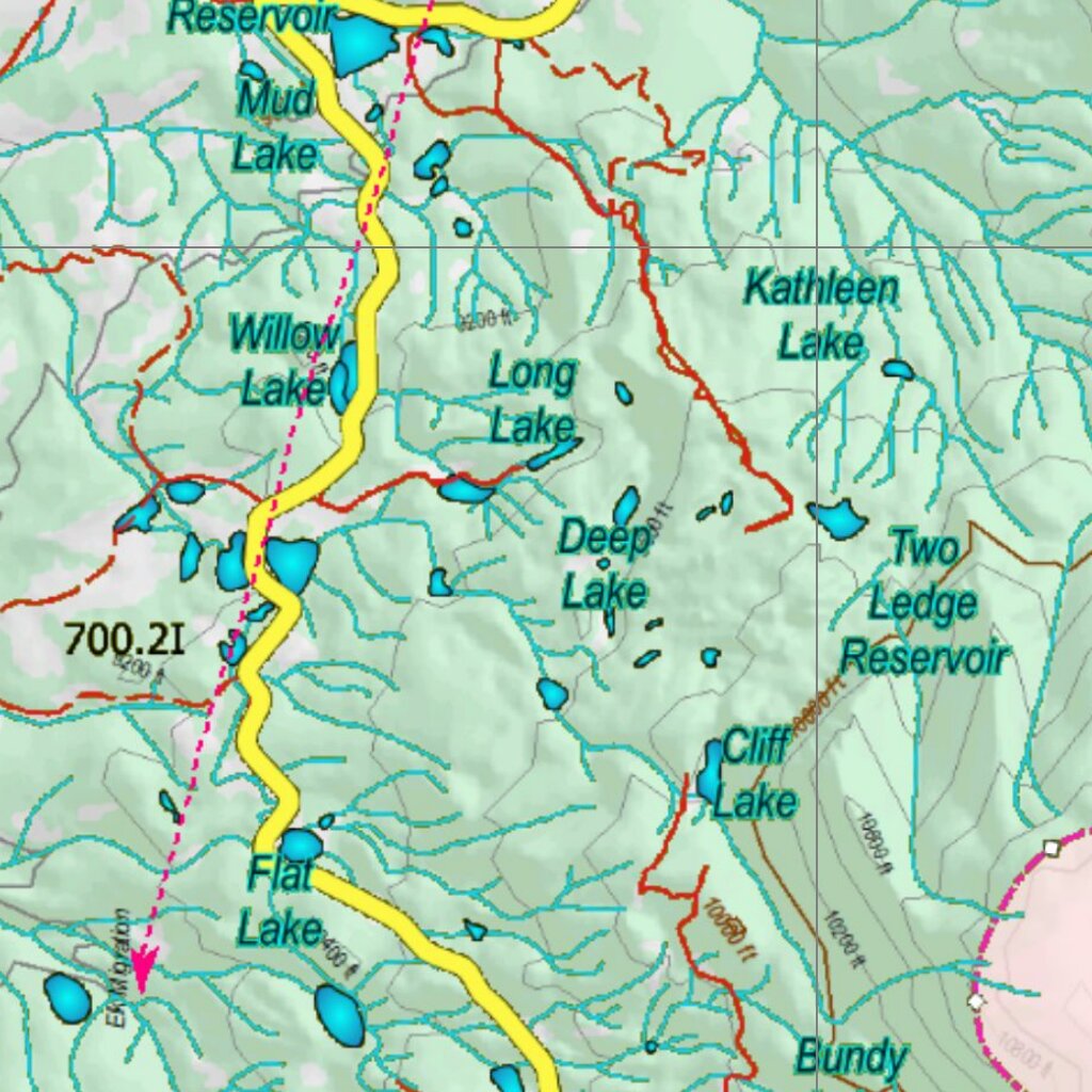 Colorado Unit 16 Recommended First Rifle Areas Map by HuntAI | Avenza Maps