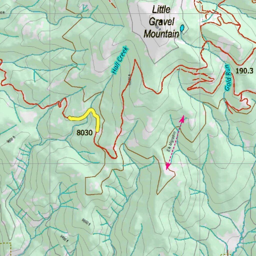 Colorado Unit 18 Second Rifle Recommendations Map by HuntAI | Avenza Maps