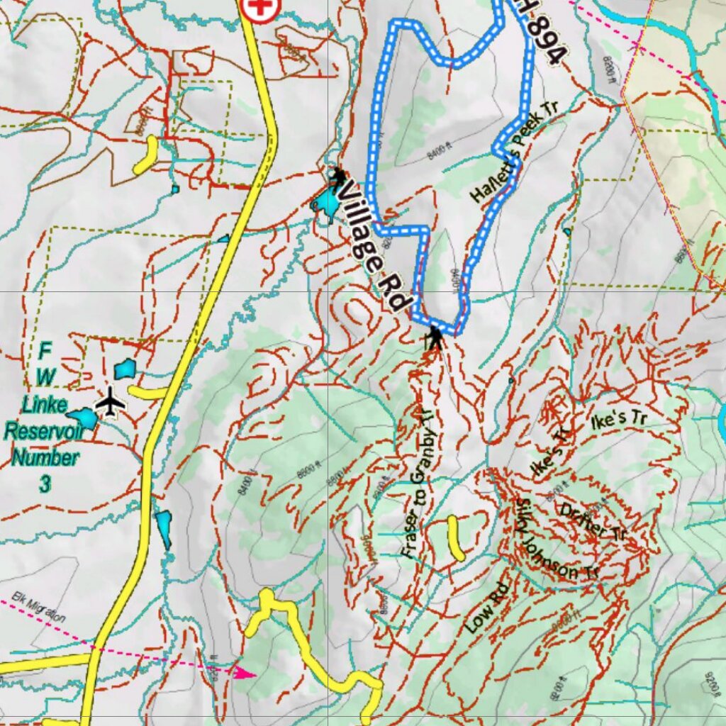Colorado Unit 18 Second Rifle Recommendations Map by HuntAI | Avenza Maps