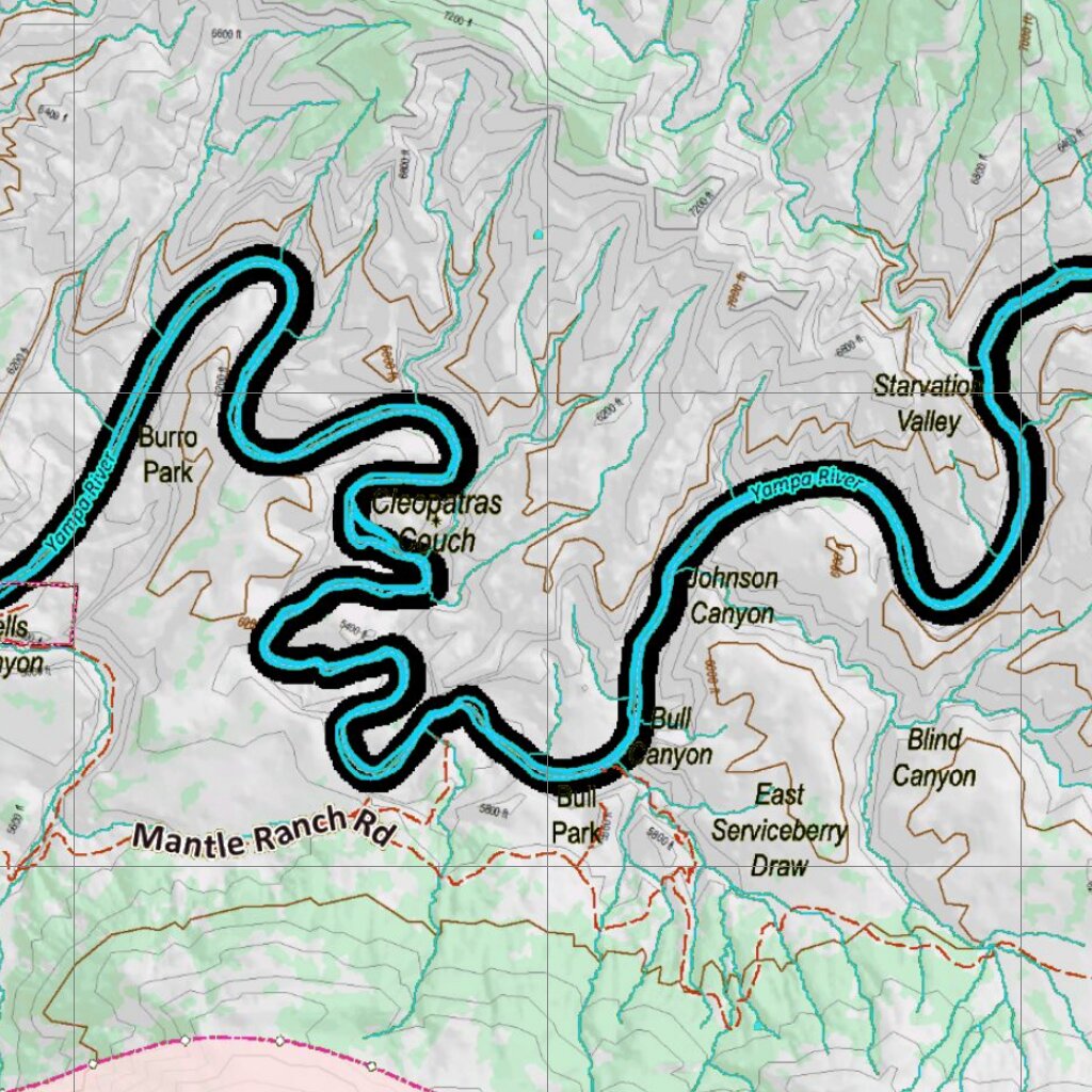 Colorado Unit 2 Recommended First Rifle Areas Map by HuntAI | Avenza Maps