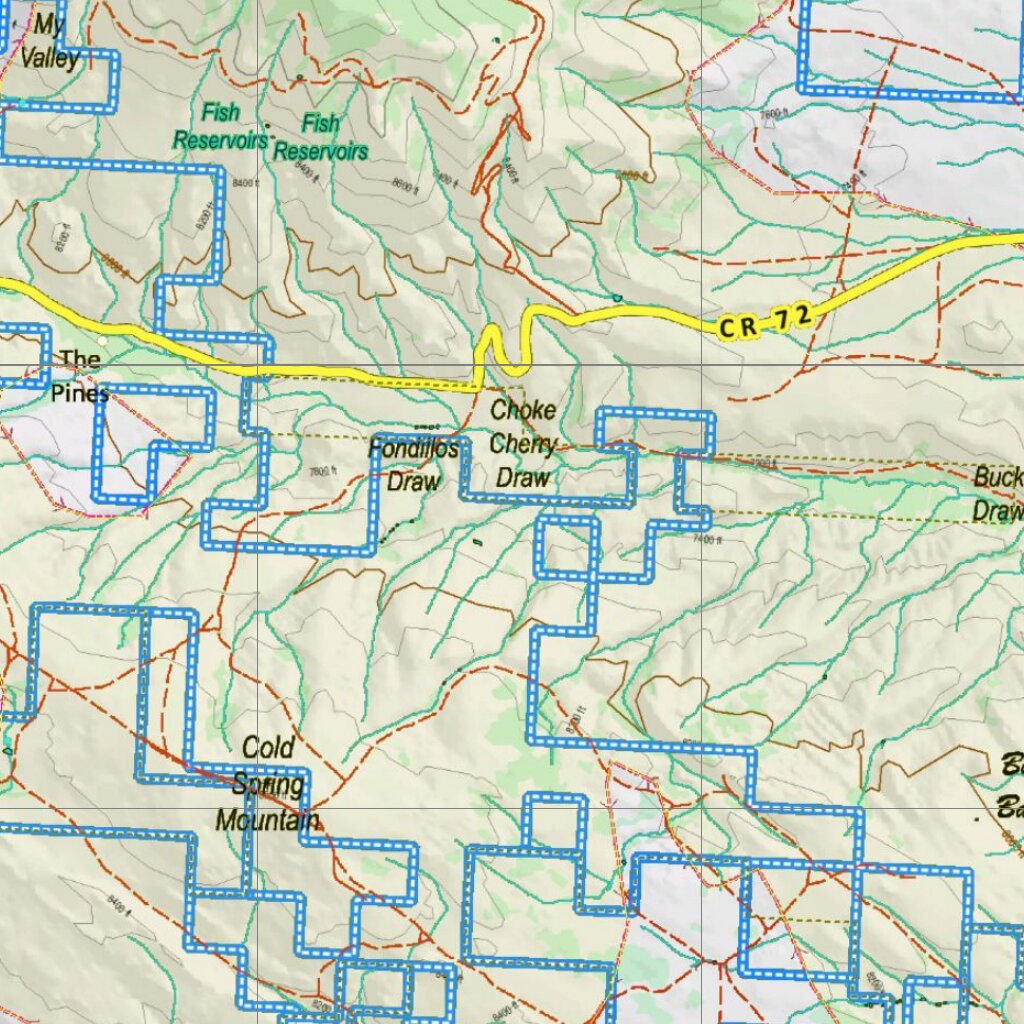 Colorado Unit 2 Second Rifle Recommendations Map by HuntAI | Avenza Maps