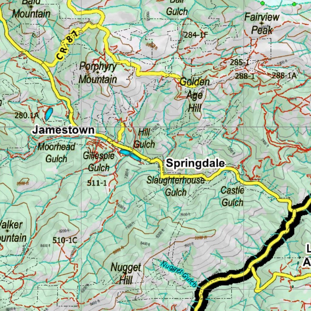 Colorado Unit 20 Muzzleloading Area Recommendations Map by HuntAI ...