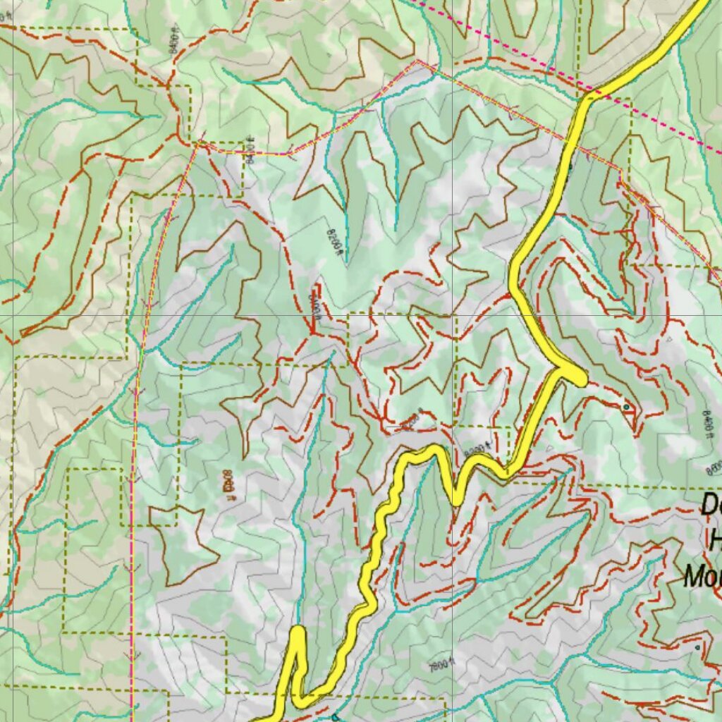 Colorado Unit 211 Second Rifle Recommendations Map by HuntAI | Avenza Maps