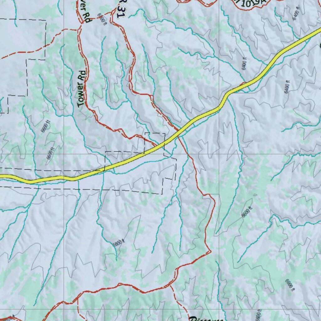 Colorado Unit 22 Recommendations for 3rd and 4th Rifle Map by HuntAI ...
