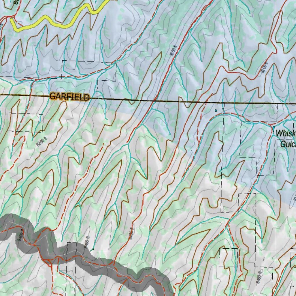 Colorado Unit 22 Recommendations for 3rd and 4th Rifle Map by HuntAI ...