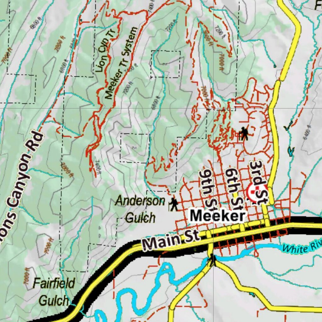 Colorado Unit 23 Muzzleloading Area Recommendations Map by HuntAI ...