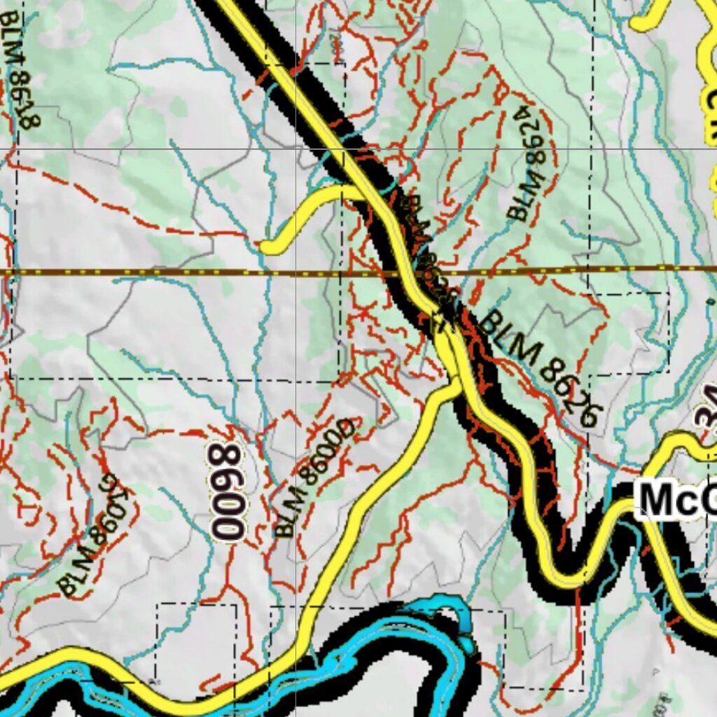 Colorado Unit 26 Recommended First Rifle Areas Map by HuntAI | Avenza Maps